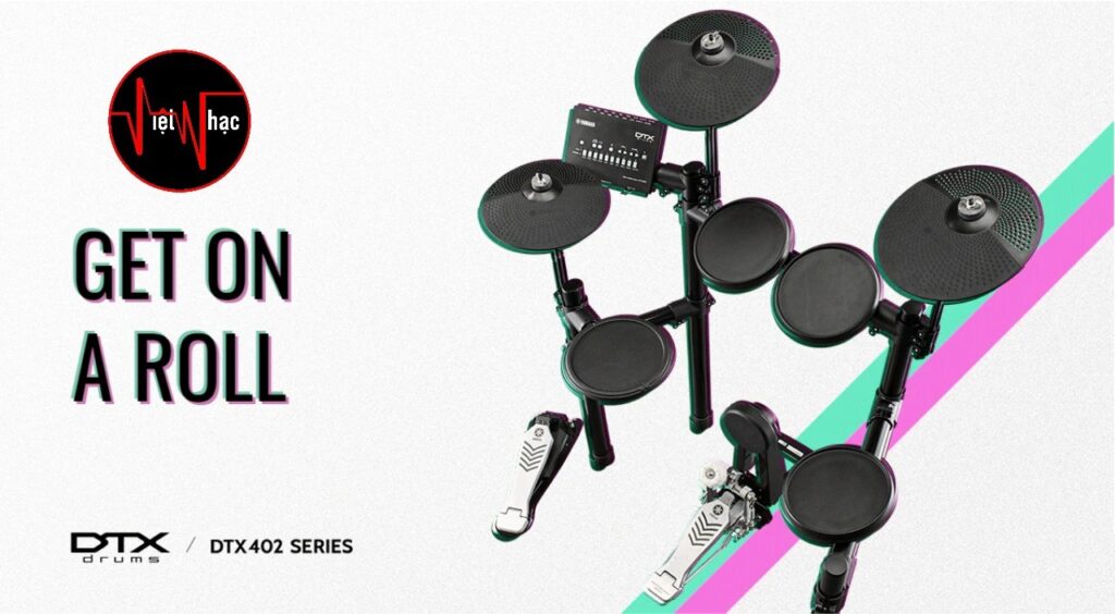 Trống Điện Yamaha DTX402K Electronic Drum Set | Việt Nhạc Center