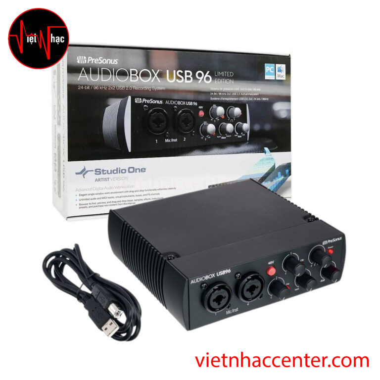 Soundcard PreSonus AudioBox iTwo USB Audio Interface | Việt Nhạc Center
