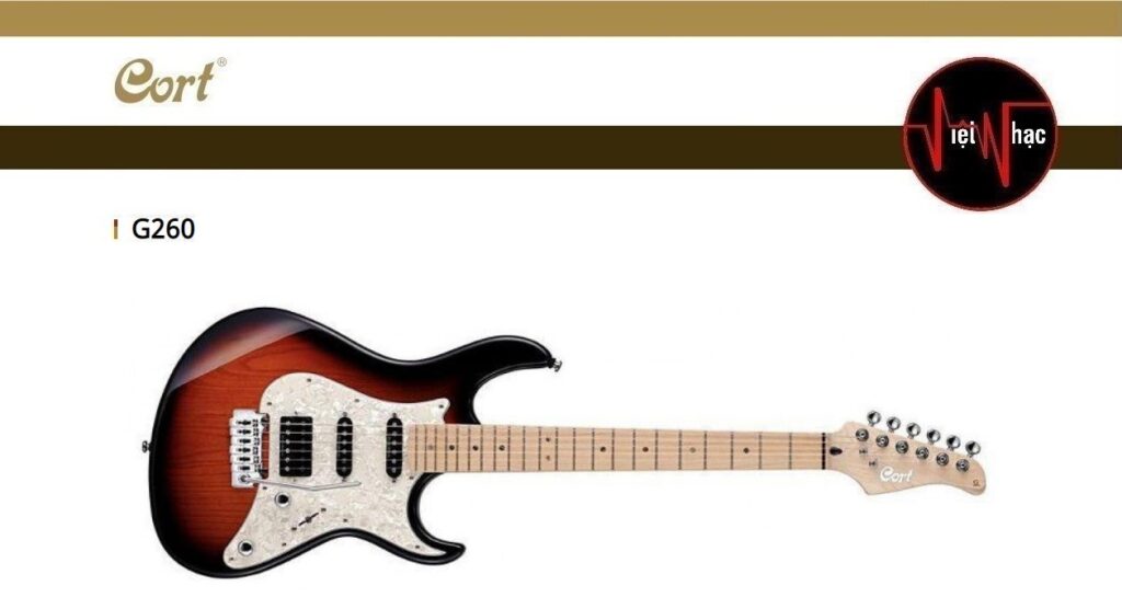Guitar Điện Cort G260 3 Tone Sunburst | Việt Nhạc Center