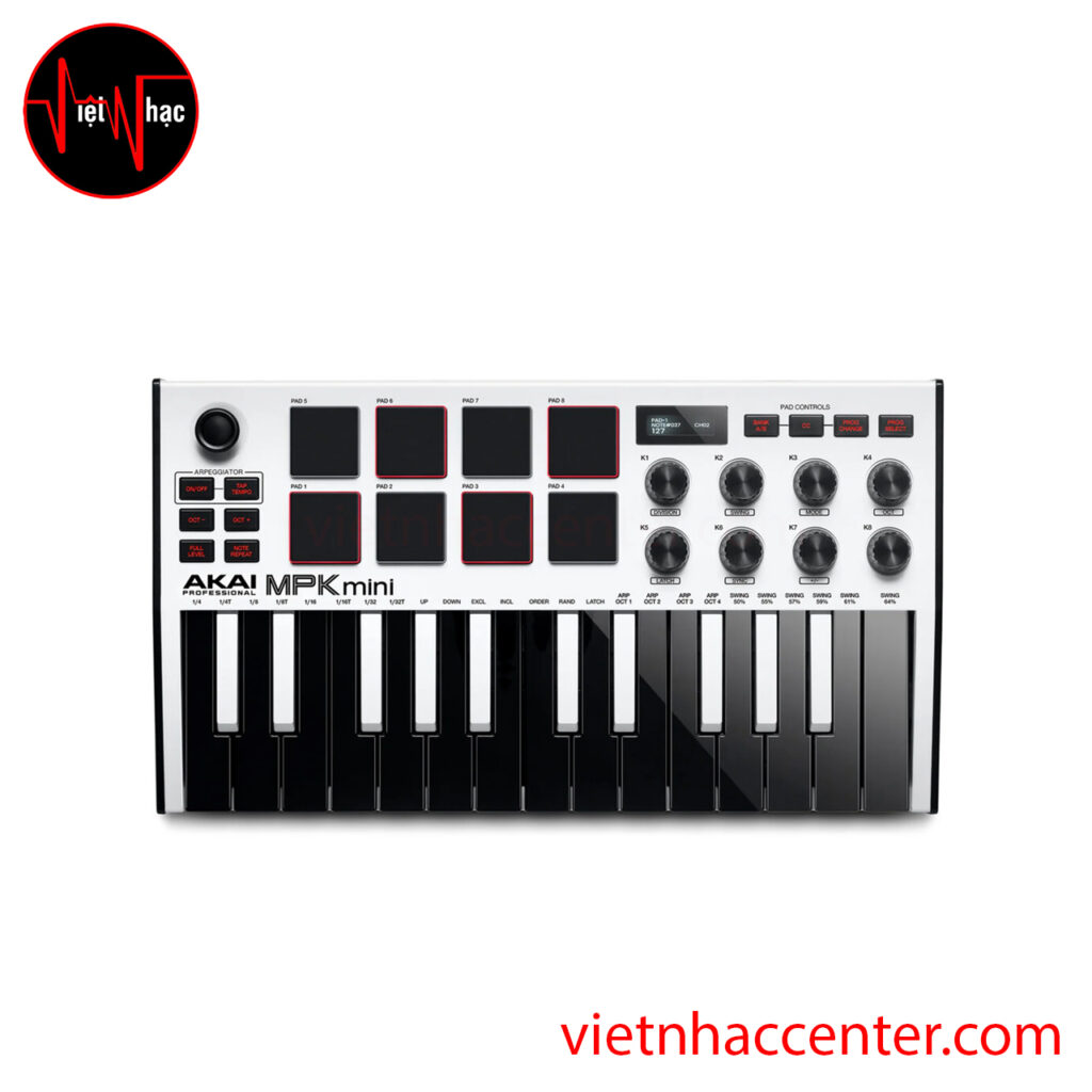 Keyboard Controller Akai Professional MPK Mini MK III 25-key White ...