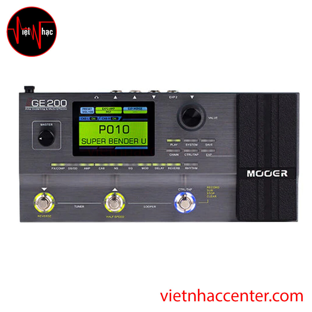 Multi Effect Guitar Điện Mooer GE200 | Việt Nhạc Center