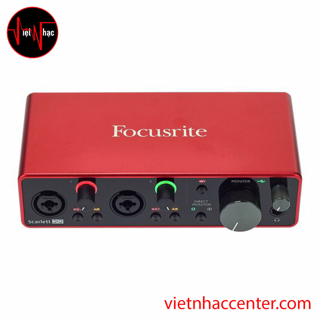 Soundcard Focusrite Scarlett 2i2 3rd Generation | Việt Nhạc Center