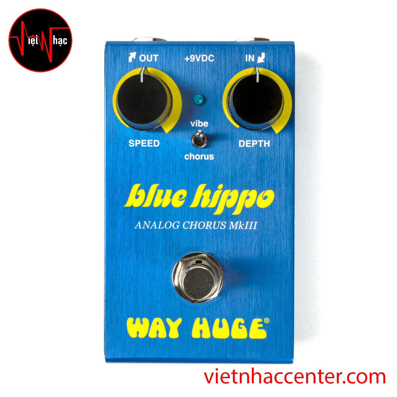 Pedal Way Huge WM61 Smalls Blue Hippo Analog Chorus | Việt Nhạc Center