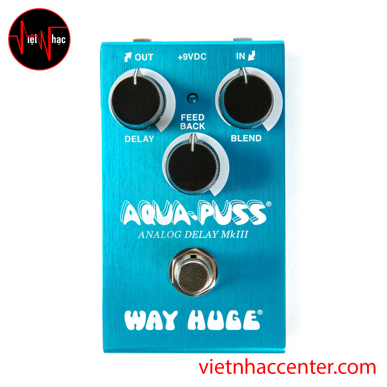 Pedal Guitar Way Huge WM71 Smalls Aqua Puss Analog Delay | Việt Nhạc Center